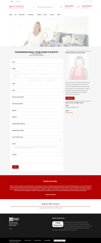 Add A Custom Home Valuation Form To Your Kunversion Site | kvTemplates.com