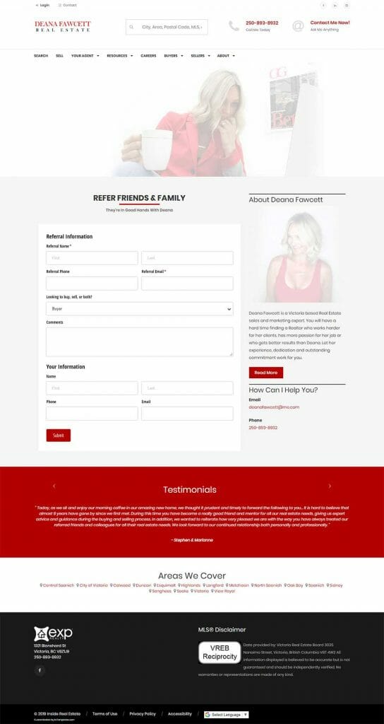 Add a custom referral form to your Kunversion website | kvTemplates.com