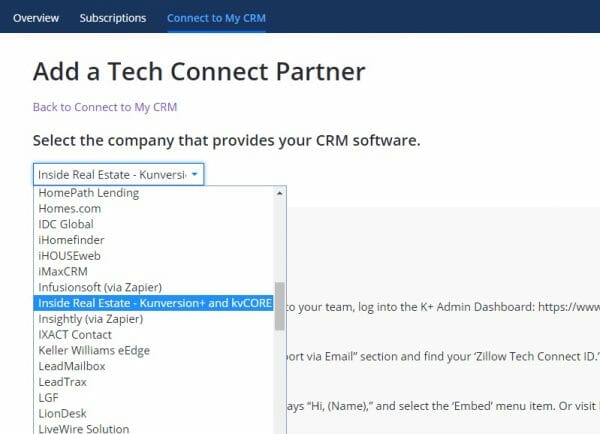 How To: Connect Zillow Leads to Kvcore | kvTemplates.com